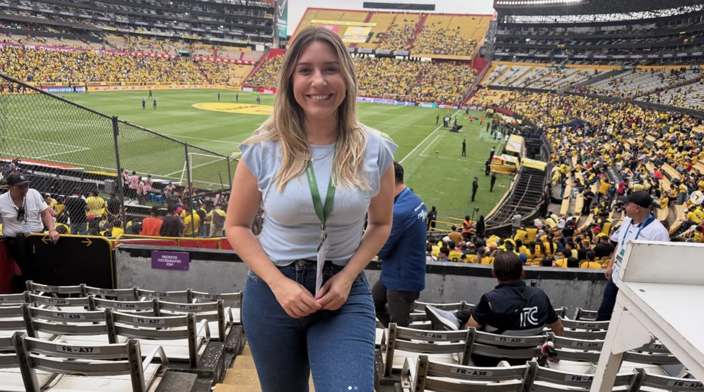 ¡En el ojo de la tormenta! Periodista brasileña Alinne Fanelli lanza ...