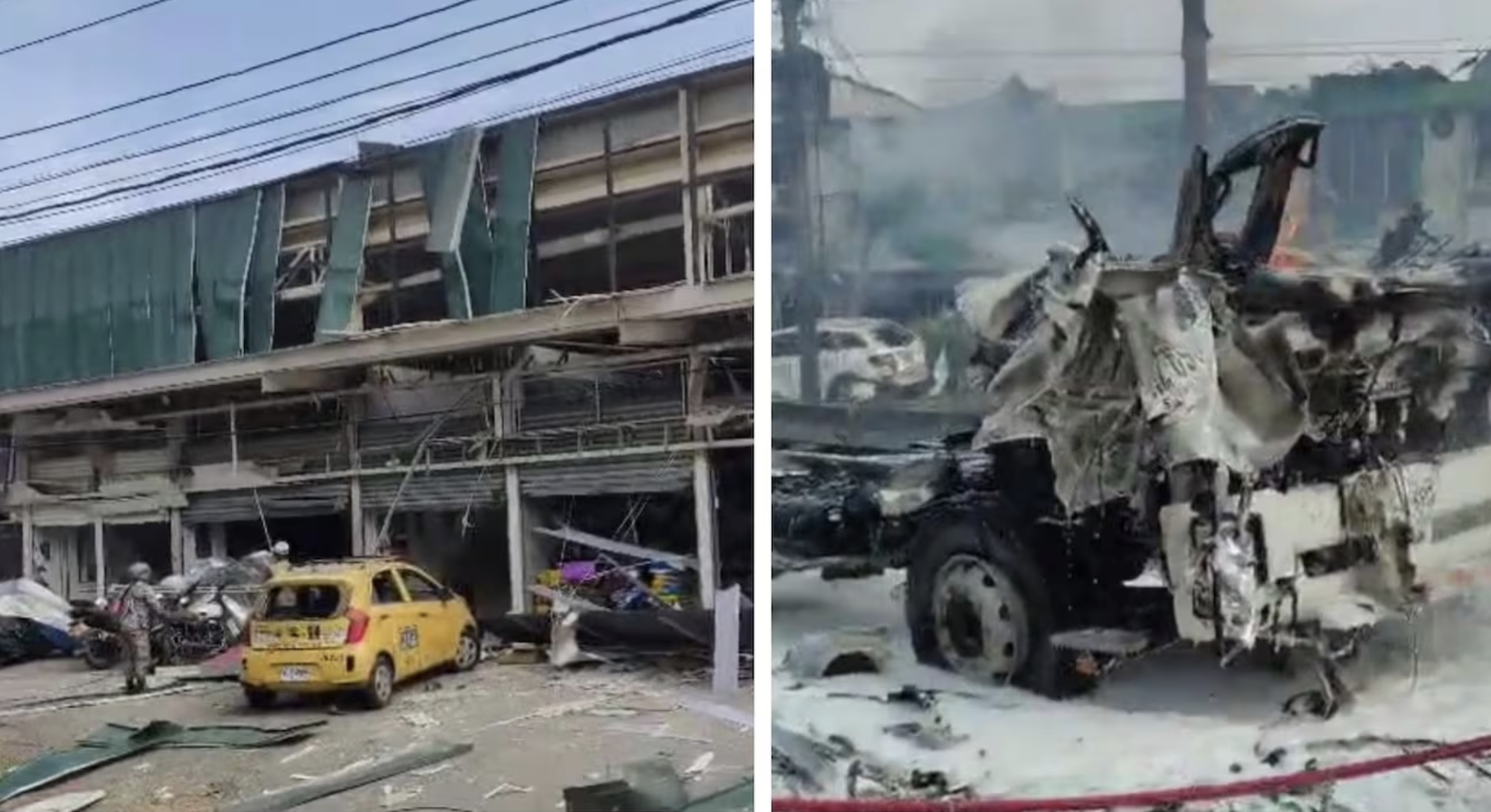 La Fuerza Aérea de Colombia confirma que explosión en Cali fue un carro ...