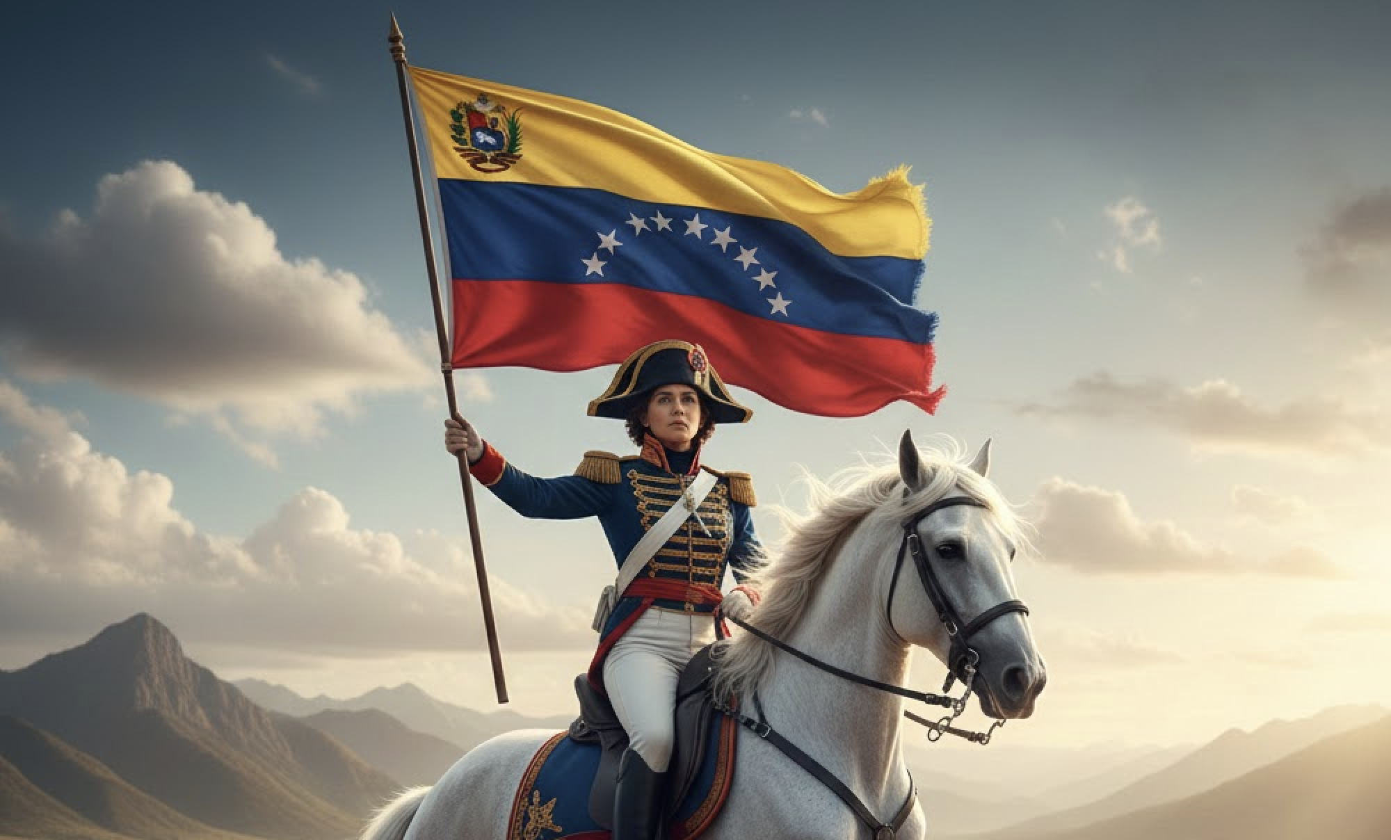 El legado de Bolívar renace en Machado: lucha por una Venezuela libre ...