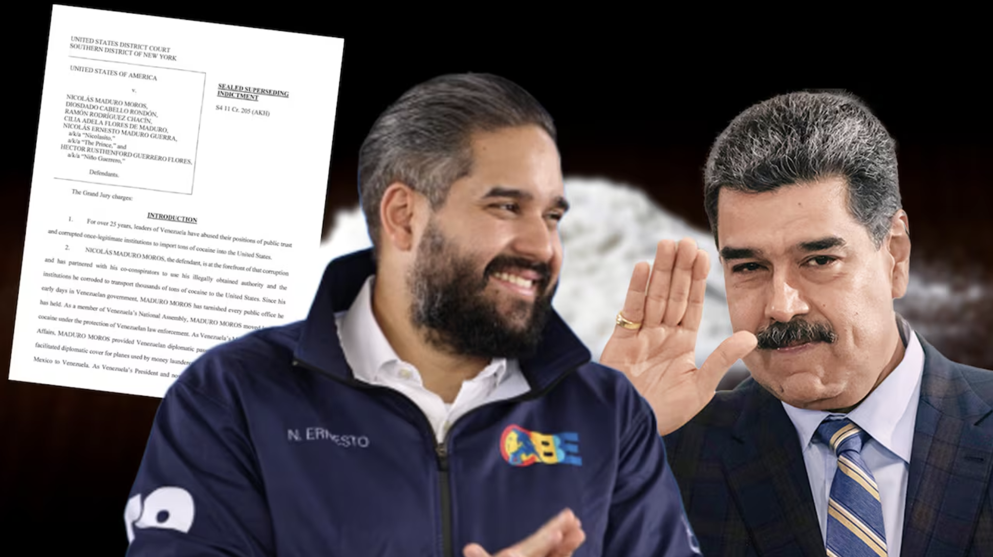 Nicolasito es vinculado con operaciones de narcotráfico y vuelos de ...