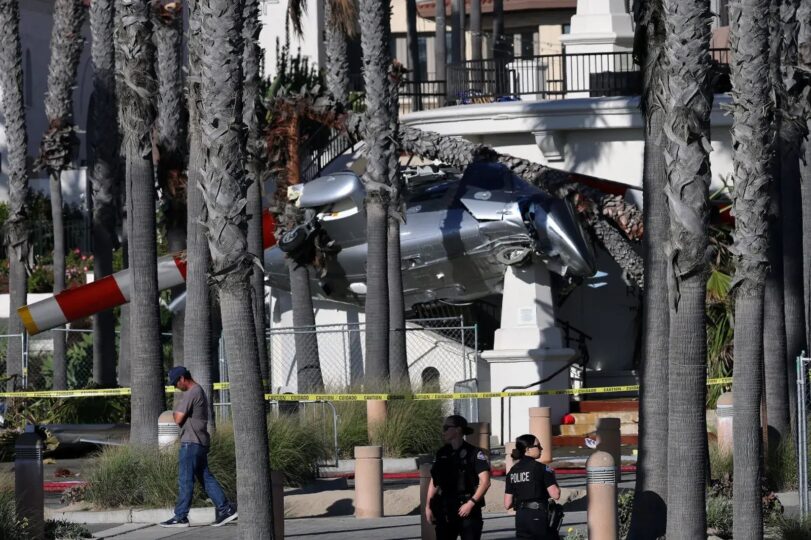 Tragedia aérea en California: helicóptero se estrella en Huntington ...
